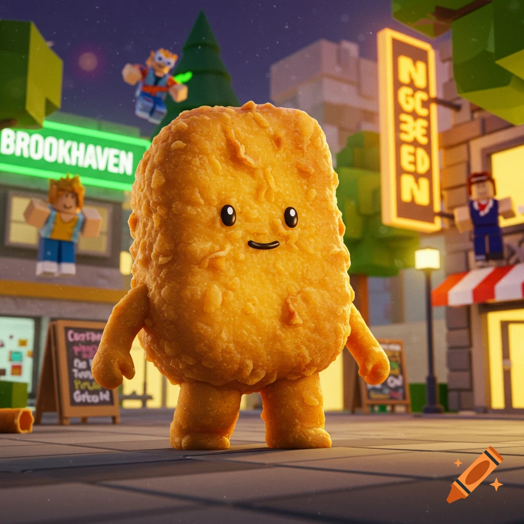 The cartoon character Rayman with floating limbs stands on an autumn ...