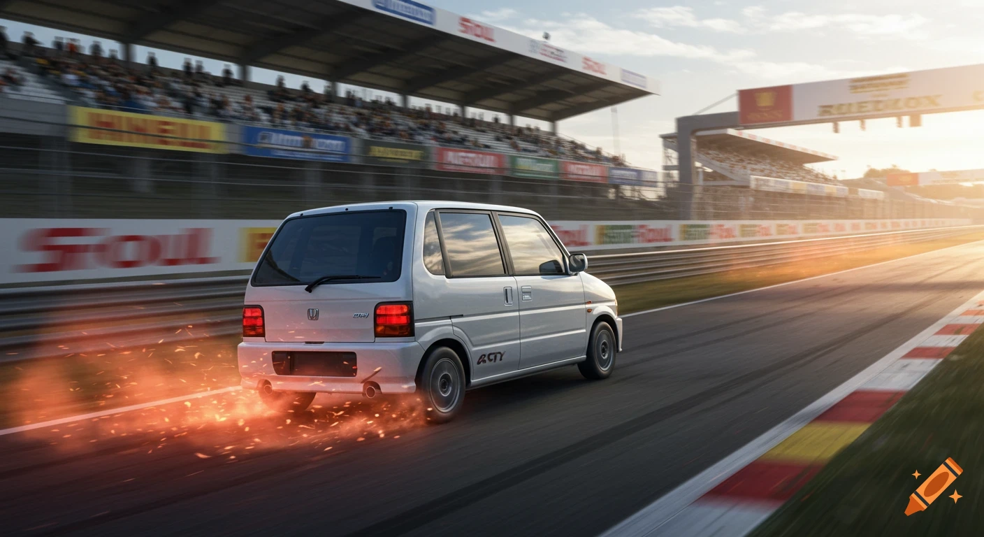 Racing images created on Craiyon