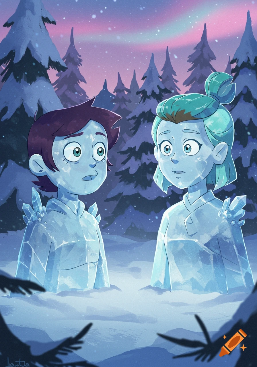 Amity Blight hugs a crying Steven Universe in a desolate, rocky ...