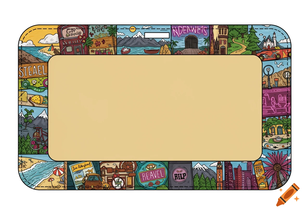 Borders created on Craiyon