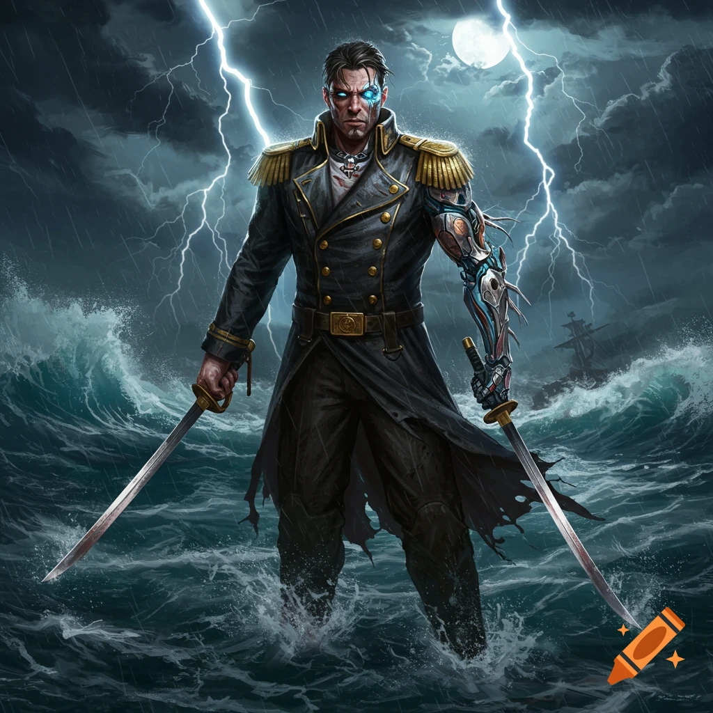 Naval Warfare created on Craiyon