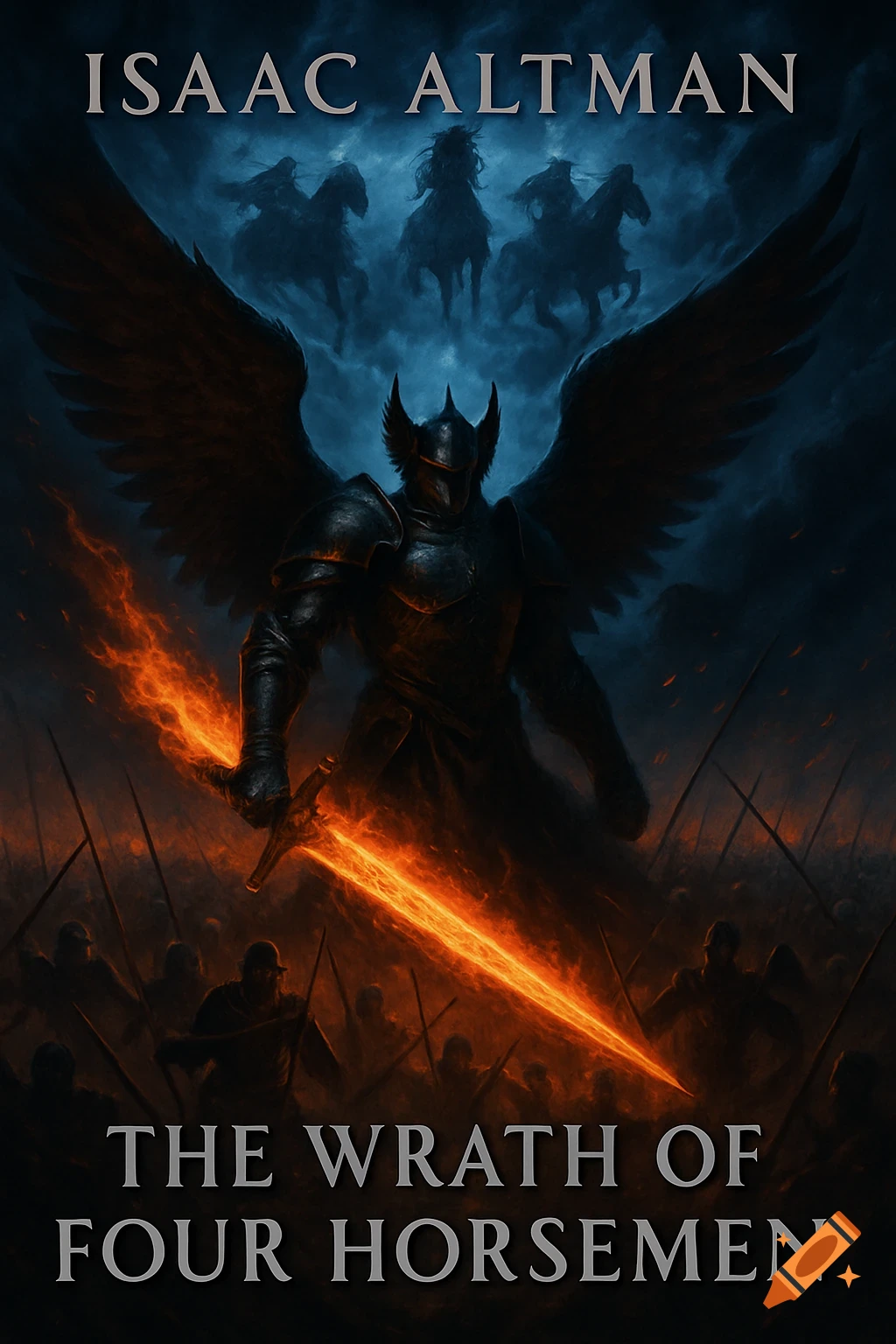 Image of a Ghostly Knight created on Craiyon