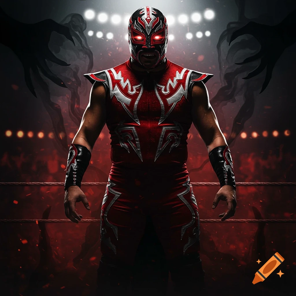 Wrestling images created on Craiyon