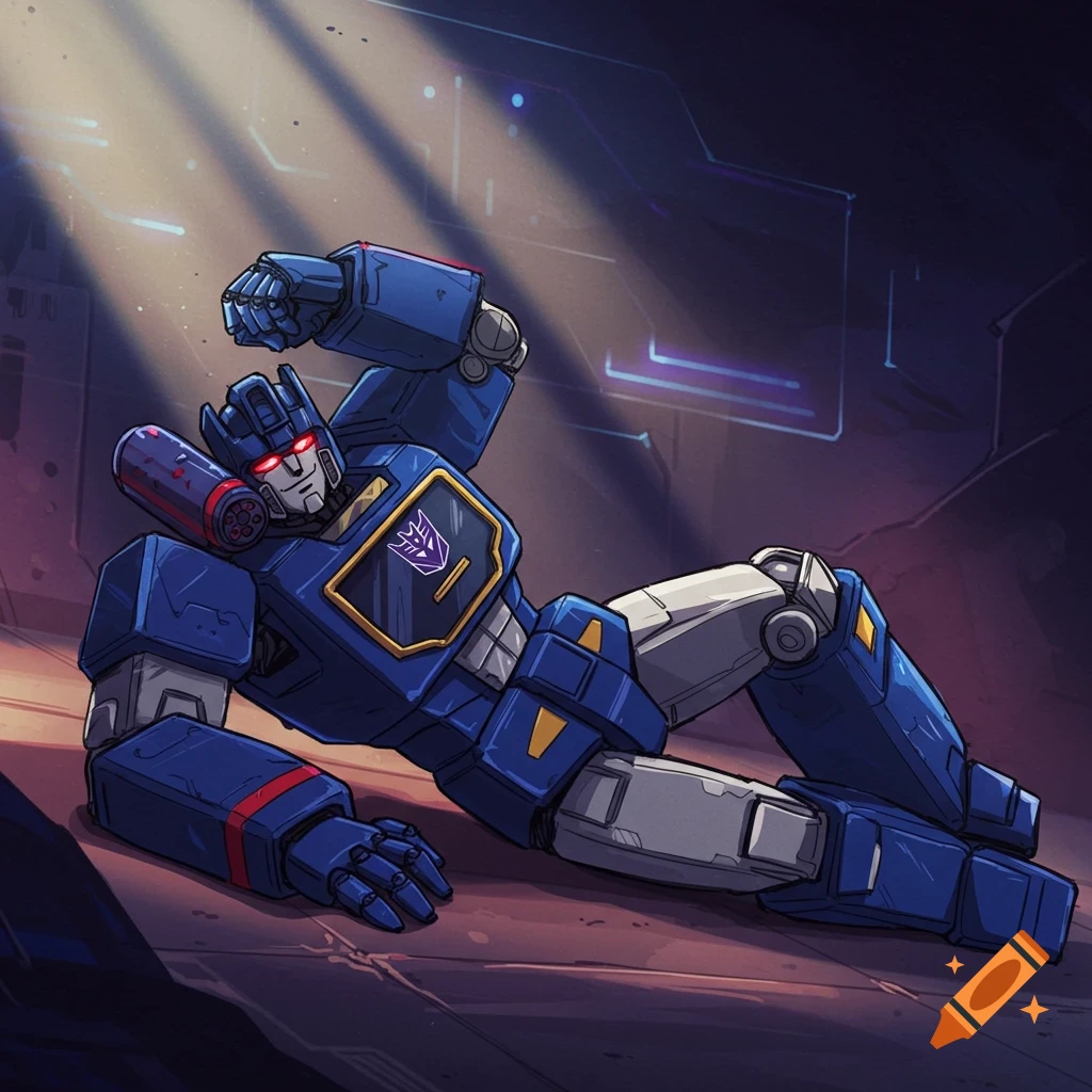 Soundwave Cartoon