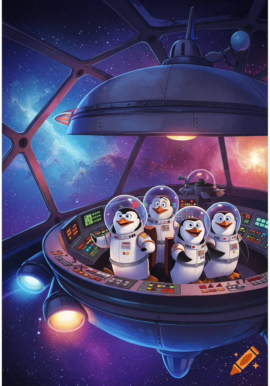 The Penguins of Madagascar, Skipper, Kowalski, Rico, and Private ...