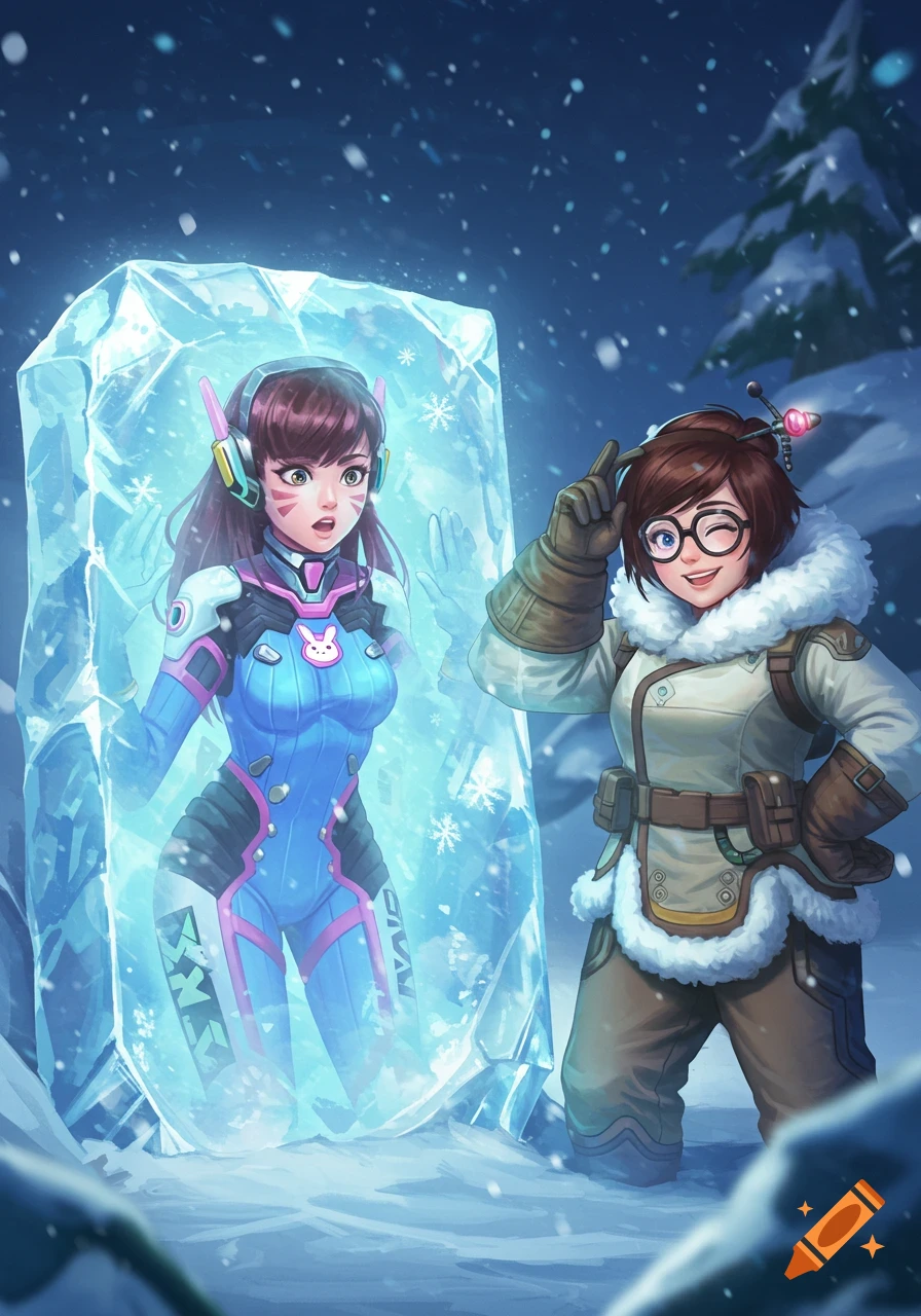 Overwatch Bilder erstellt auf Craiyon