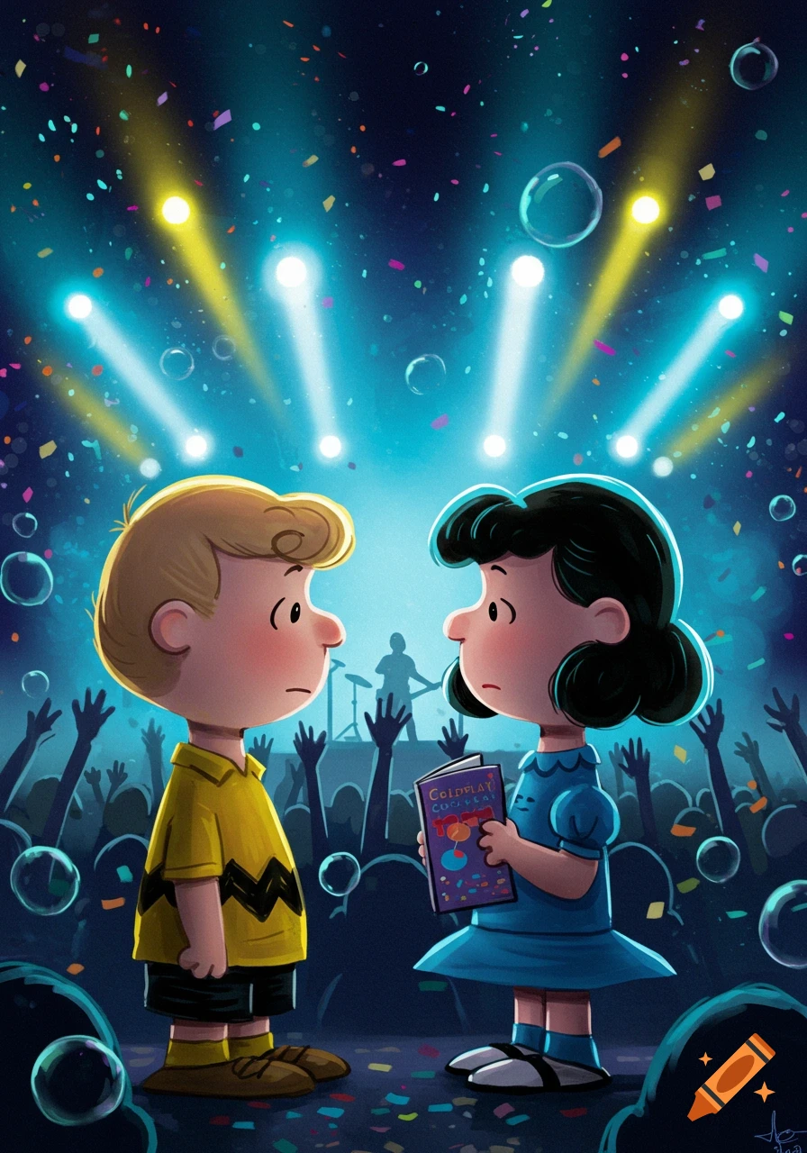 Charlie Brown plays an electric guitar on stage at an outdoor concert ...