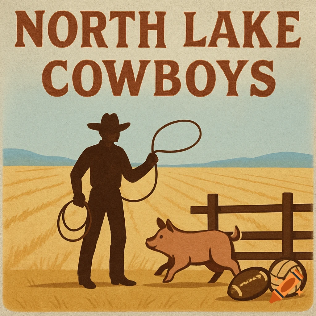 Illustration logo for 'Little Land of Fun' theme park, featuring a ...