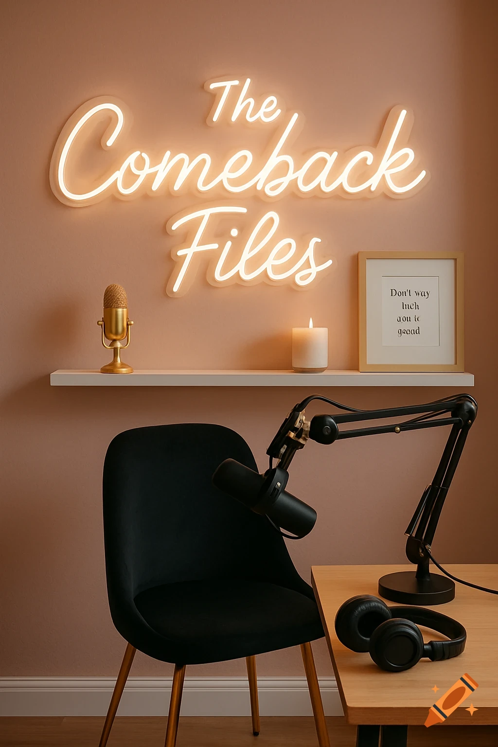 News Studio created on Craiyon