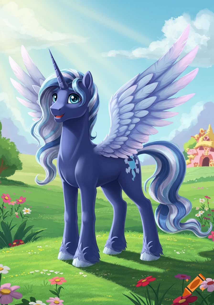 Mlp created on Craiyon