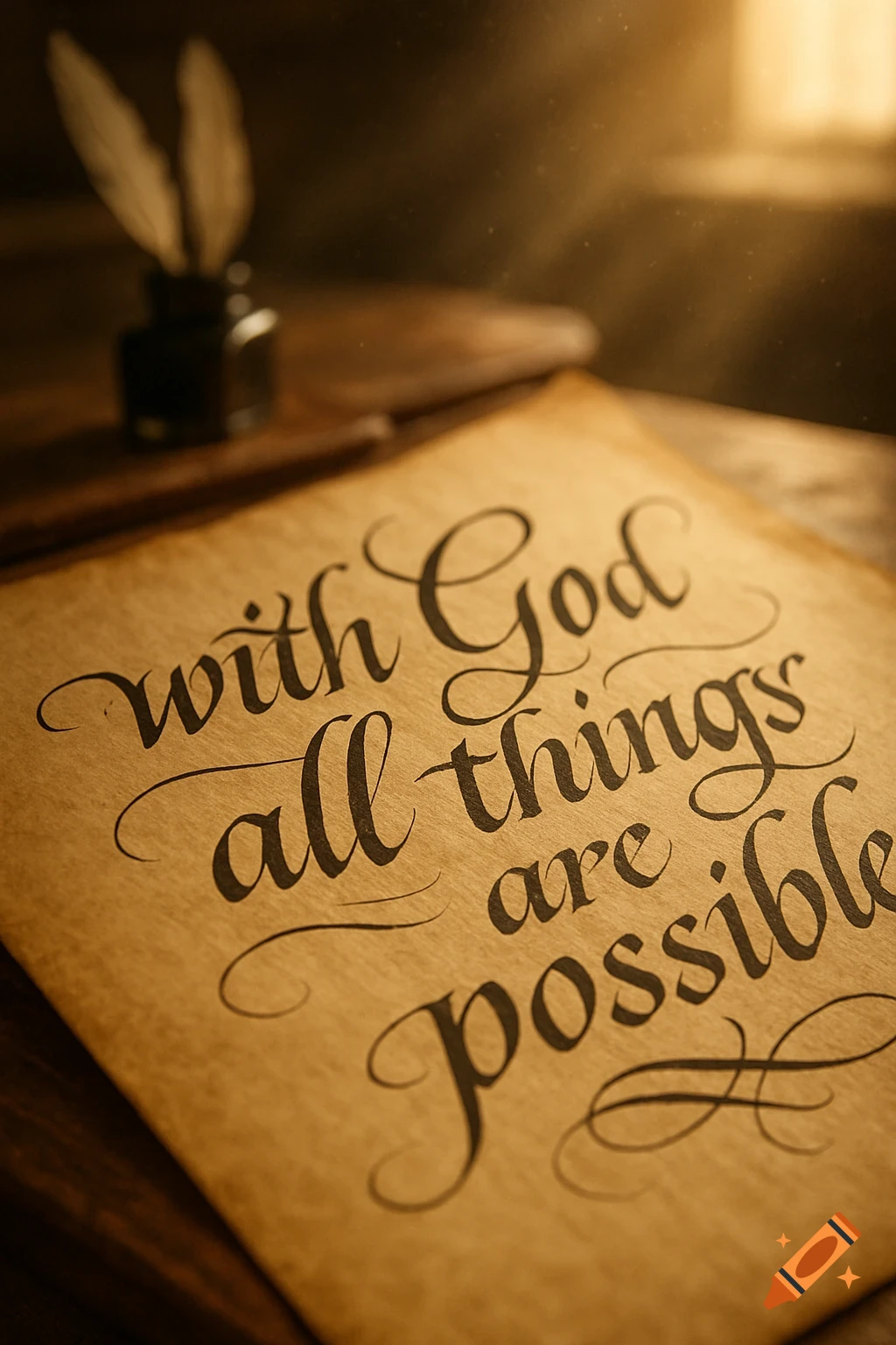 A vibrant graffiti mural on a dark brick wall reads 'You are God's ...