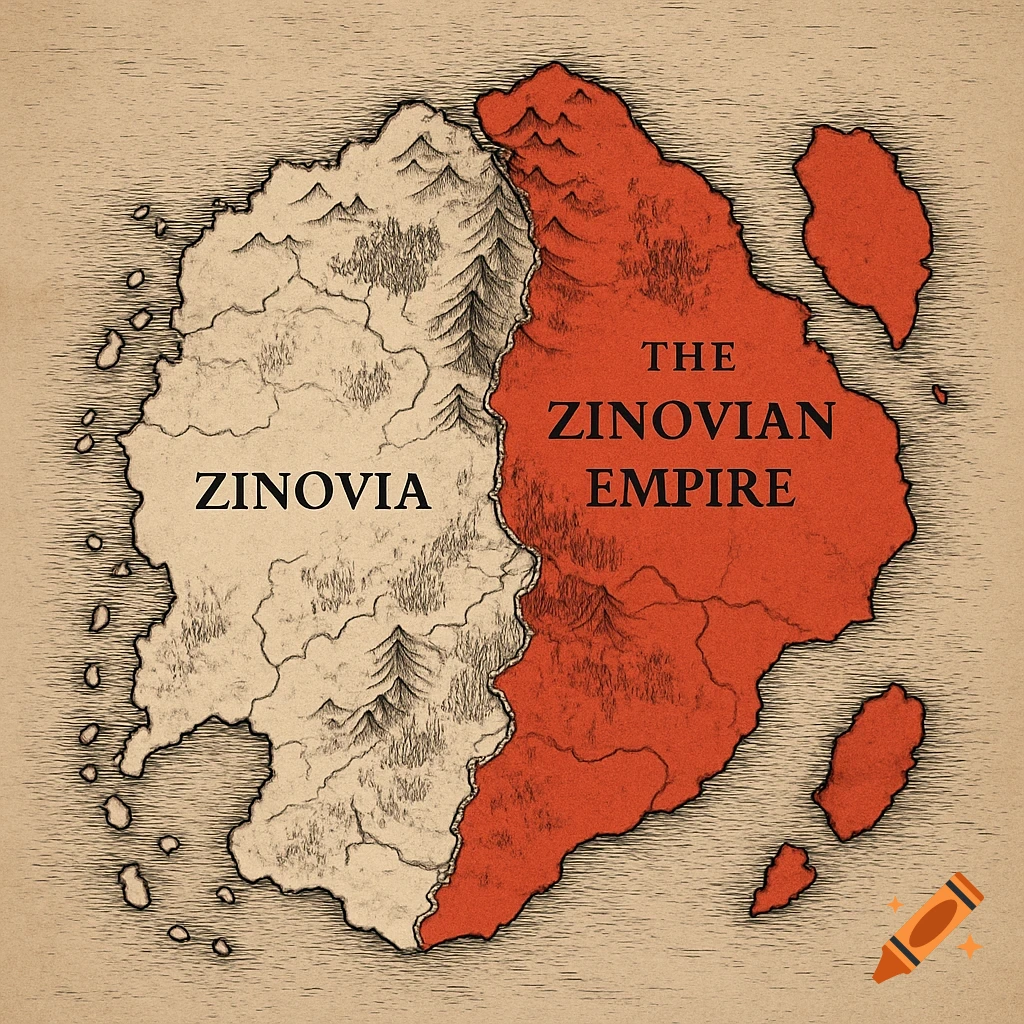 Fantasy Map created on Craiyon