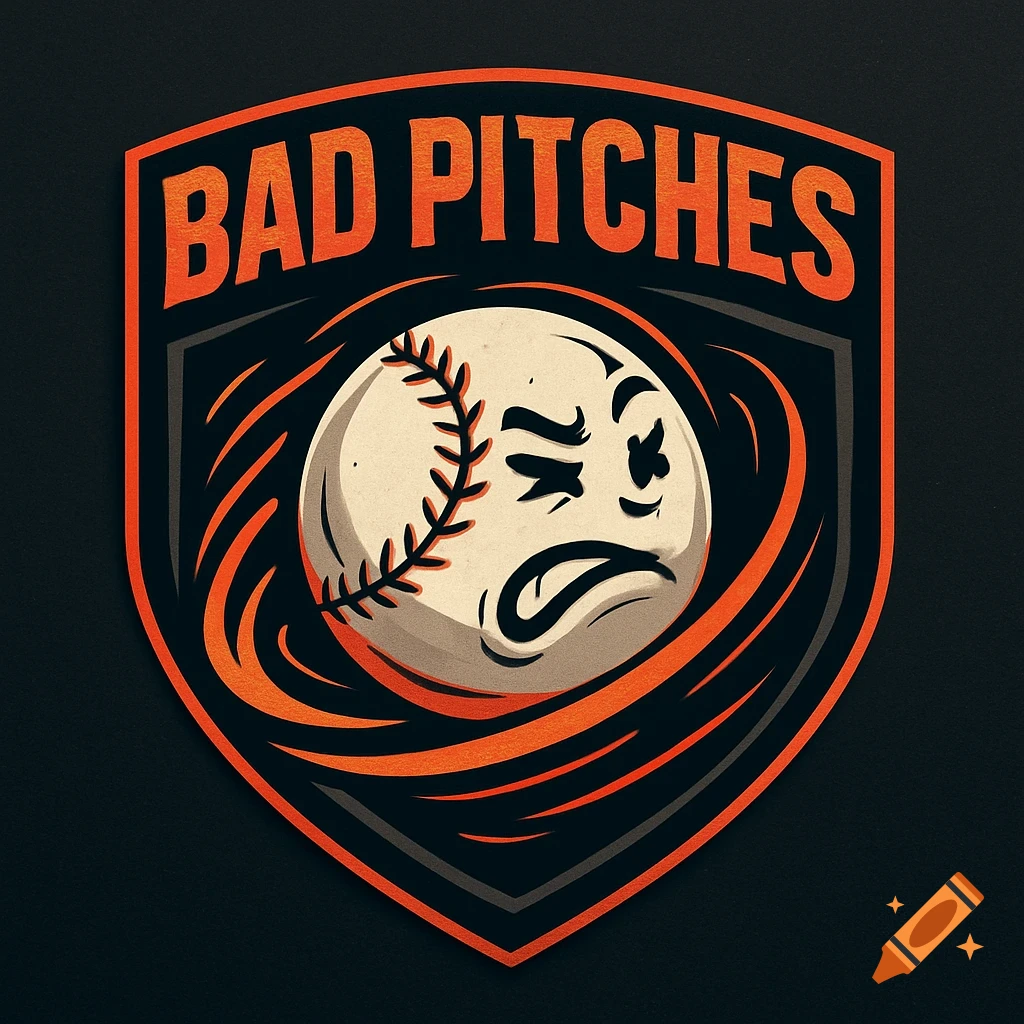 Baseball logo with a snake wrapped around crossed bats and the text ...