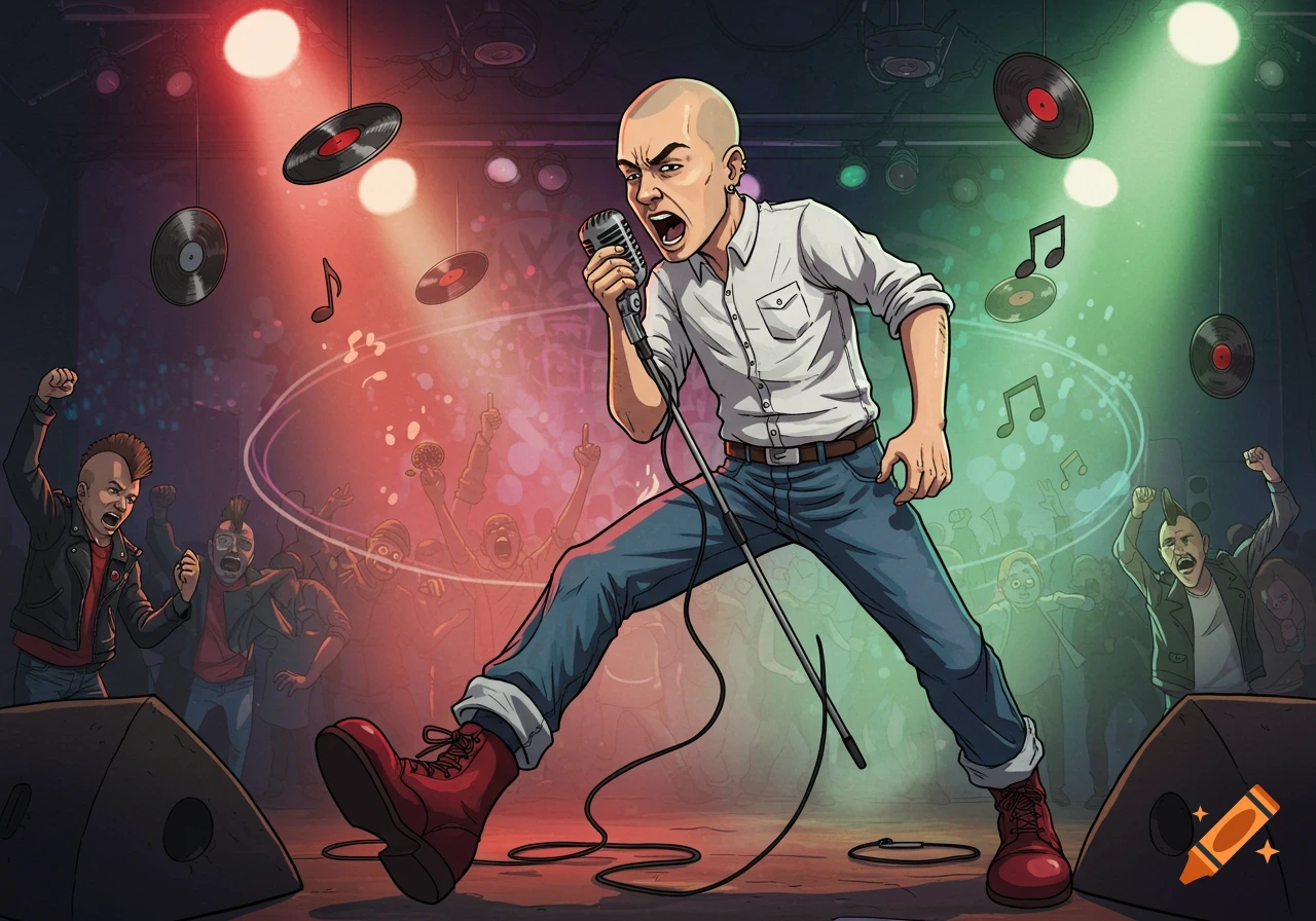 Microphone created on Craiyon