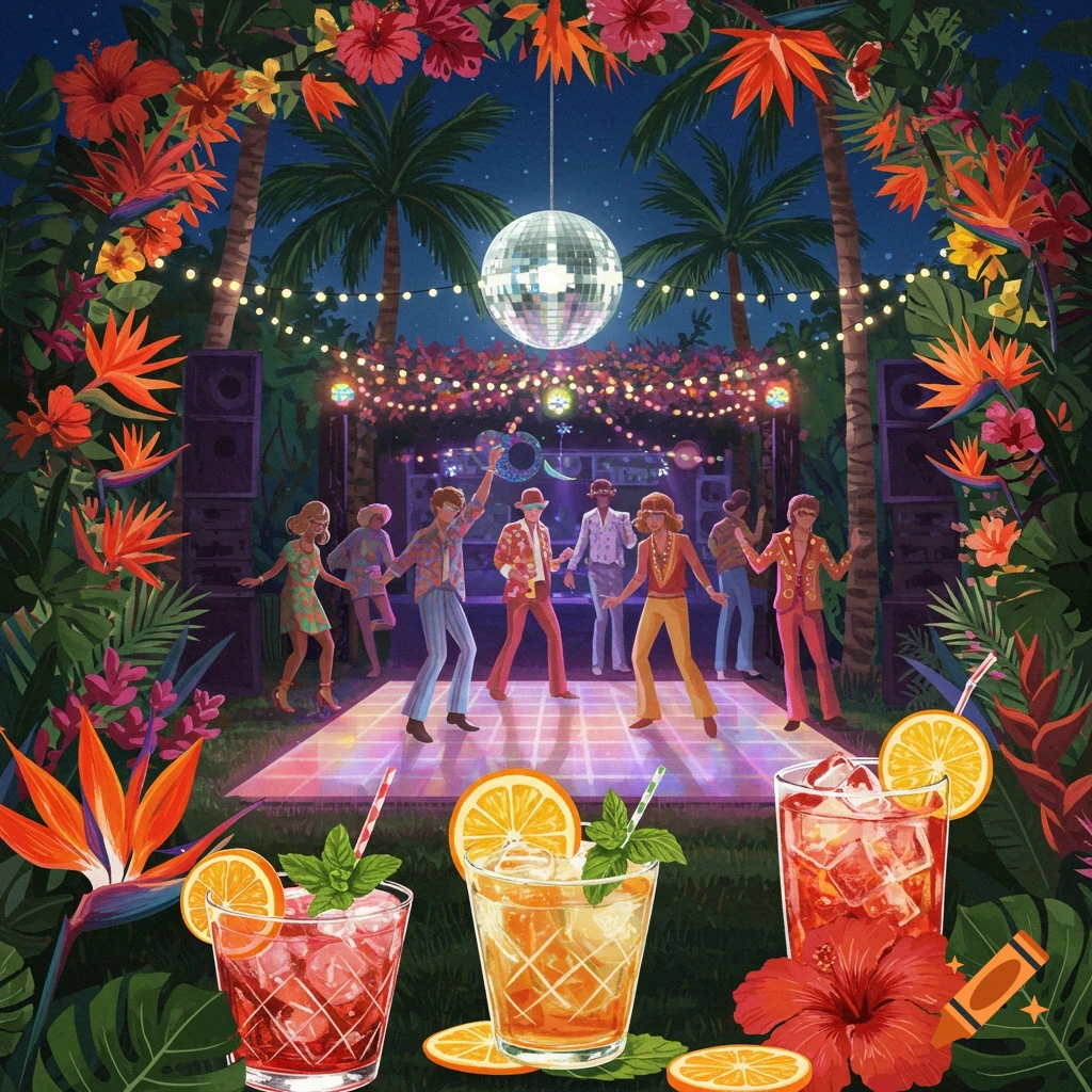 Outdoor Party created on Craiyon