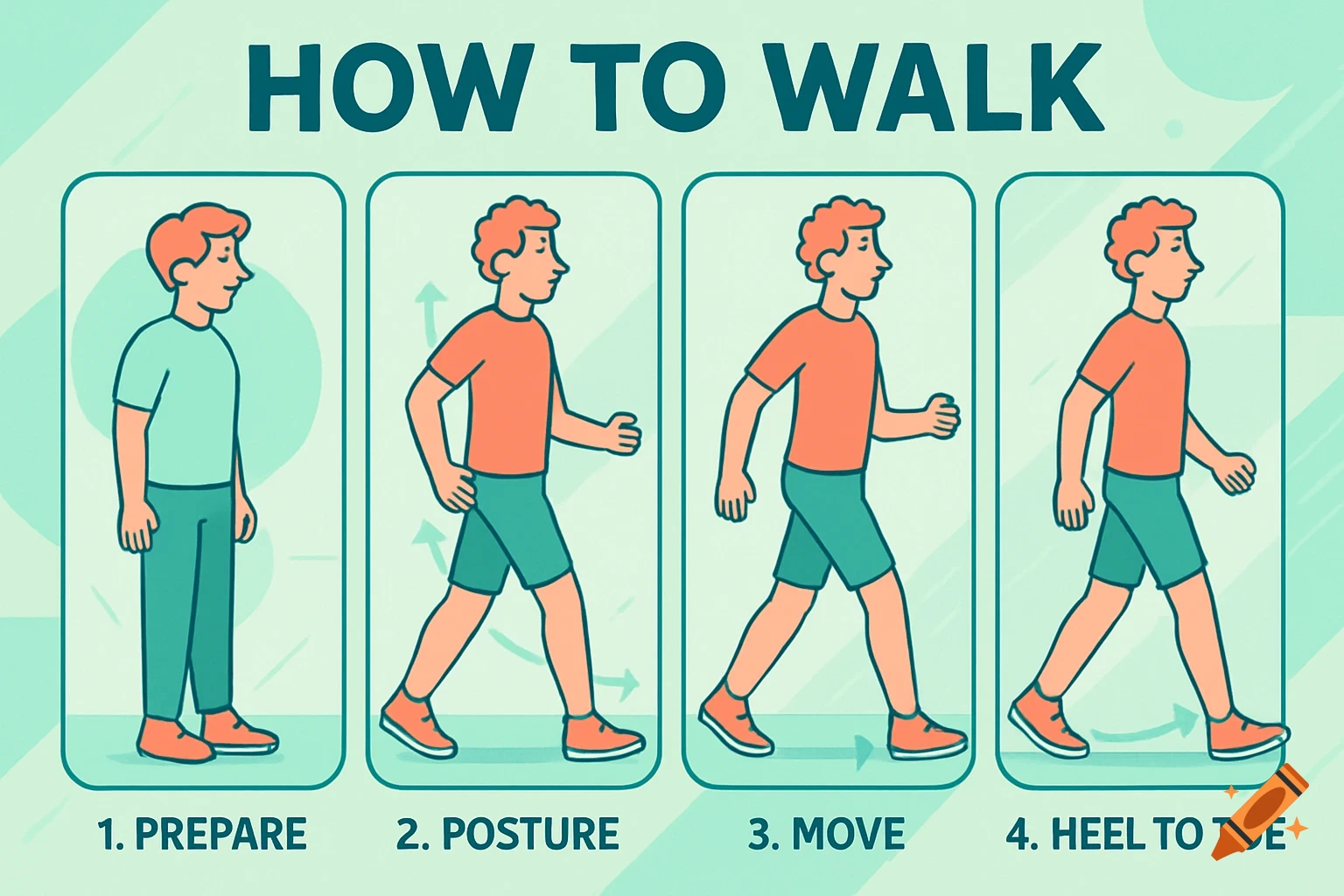 An infographic showing four safe exercises for the third trimester of ...