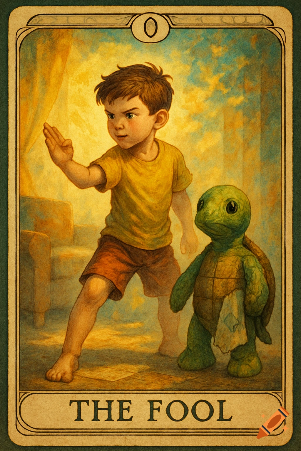 Trading Card Art created on Craiyon