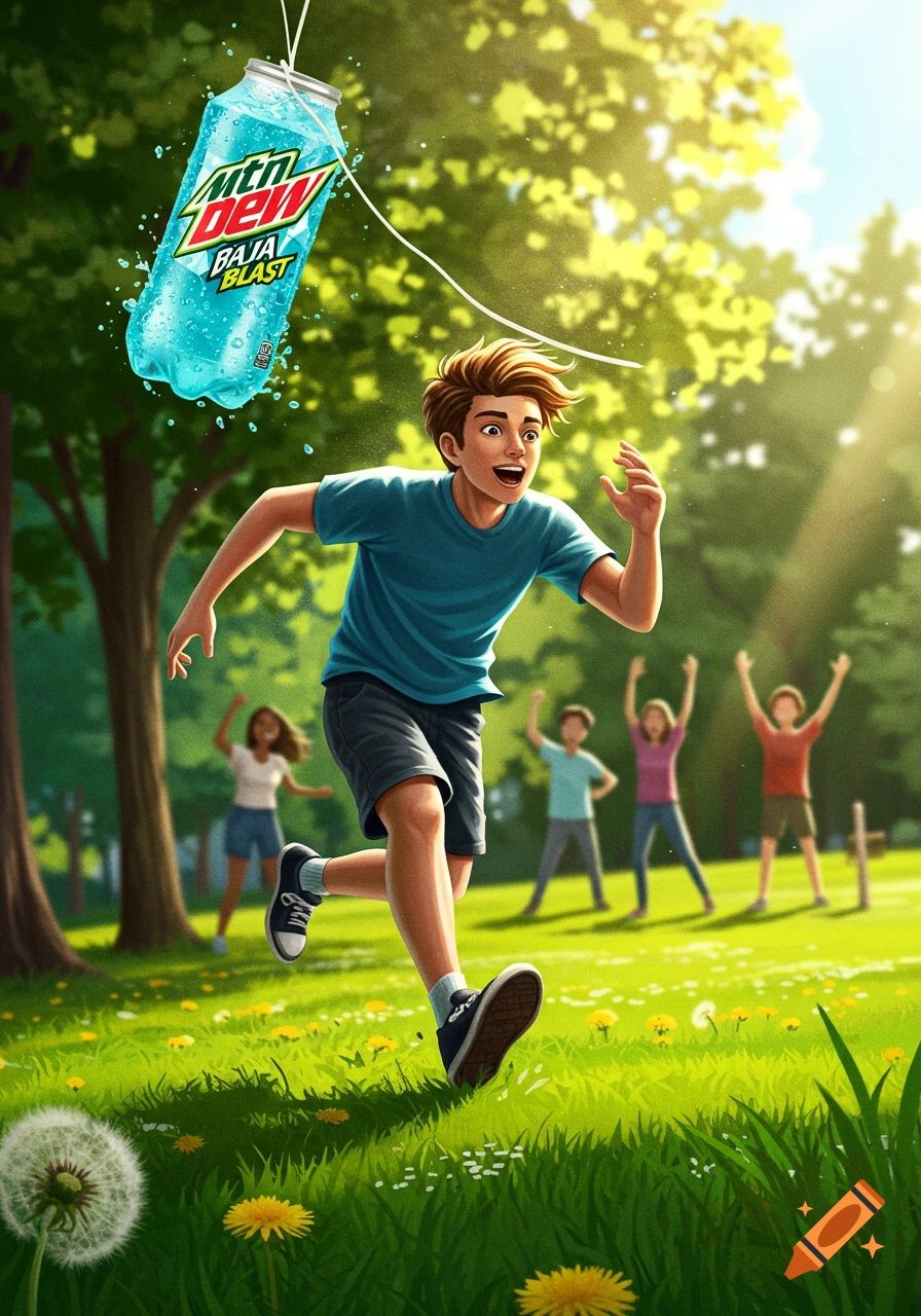 A man in a white tank top and jeans washes a sunny driveway with a hose ...