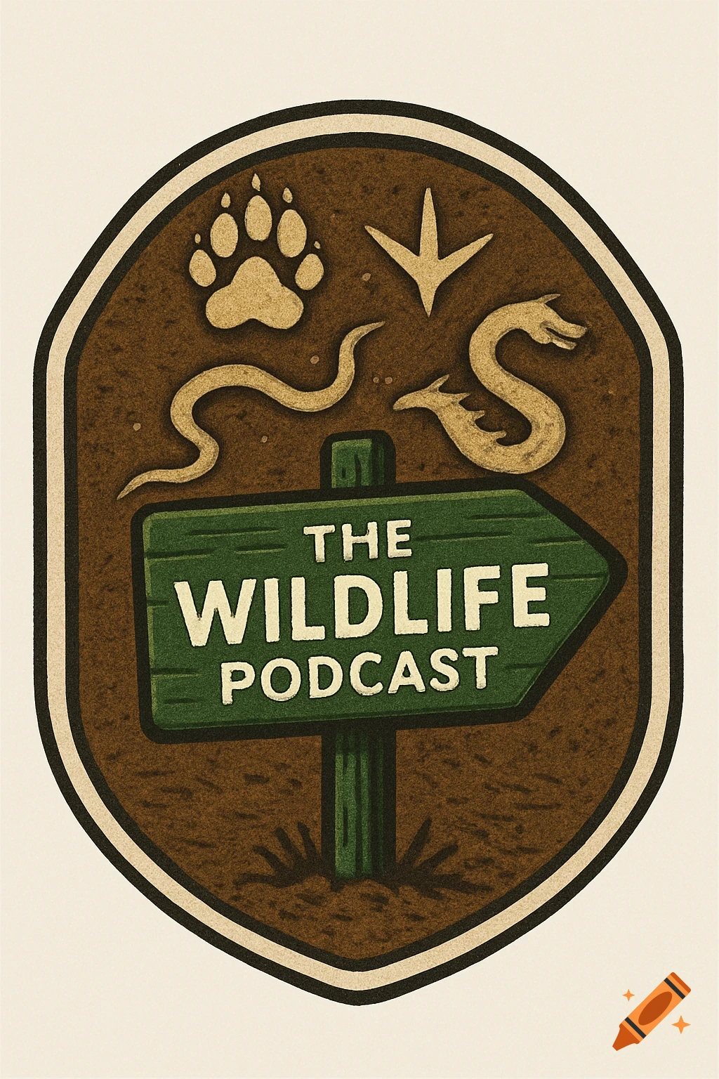 Podcast Cover created on Craiyon