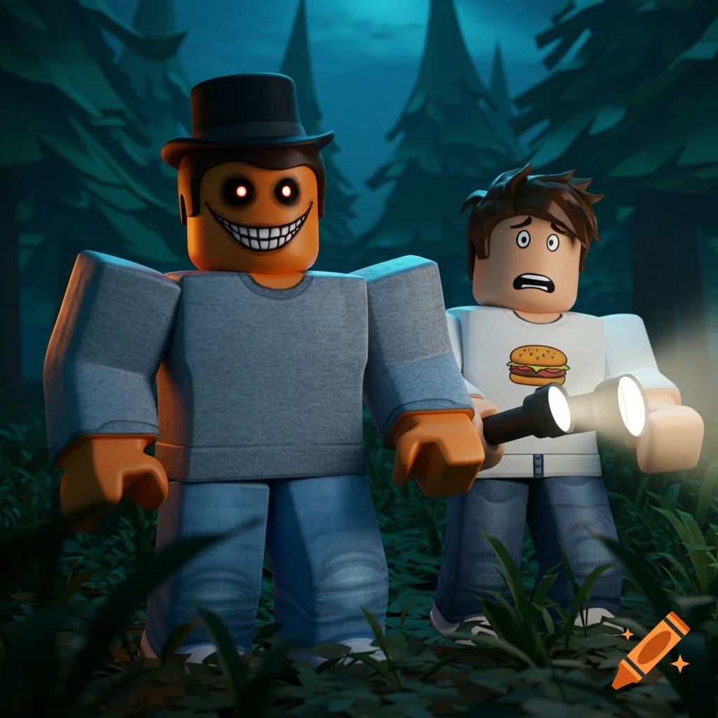 Roblox obby thumbnail on Craiyon