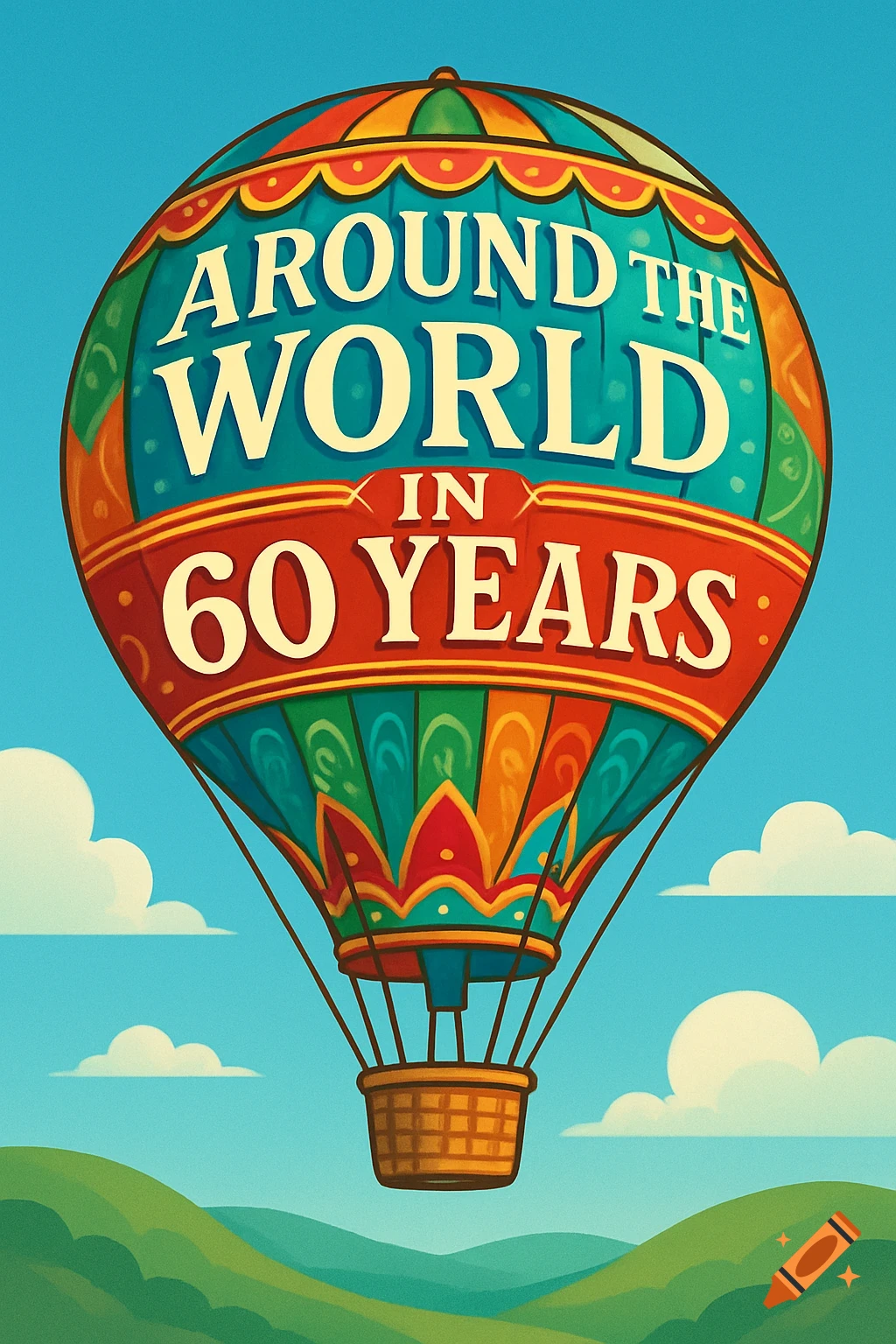 Simple illustrated logo for Little Land of Fun theme park featuring a ...