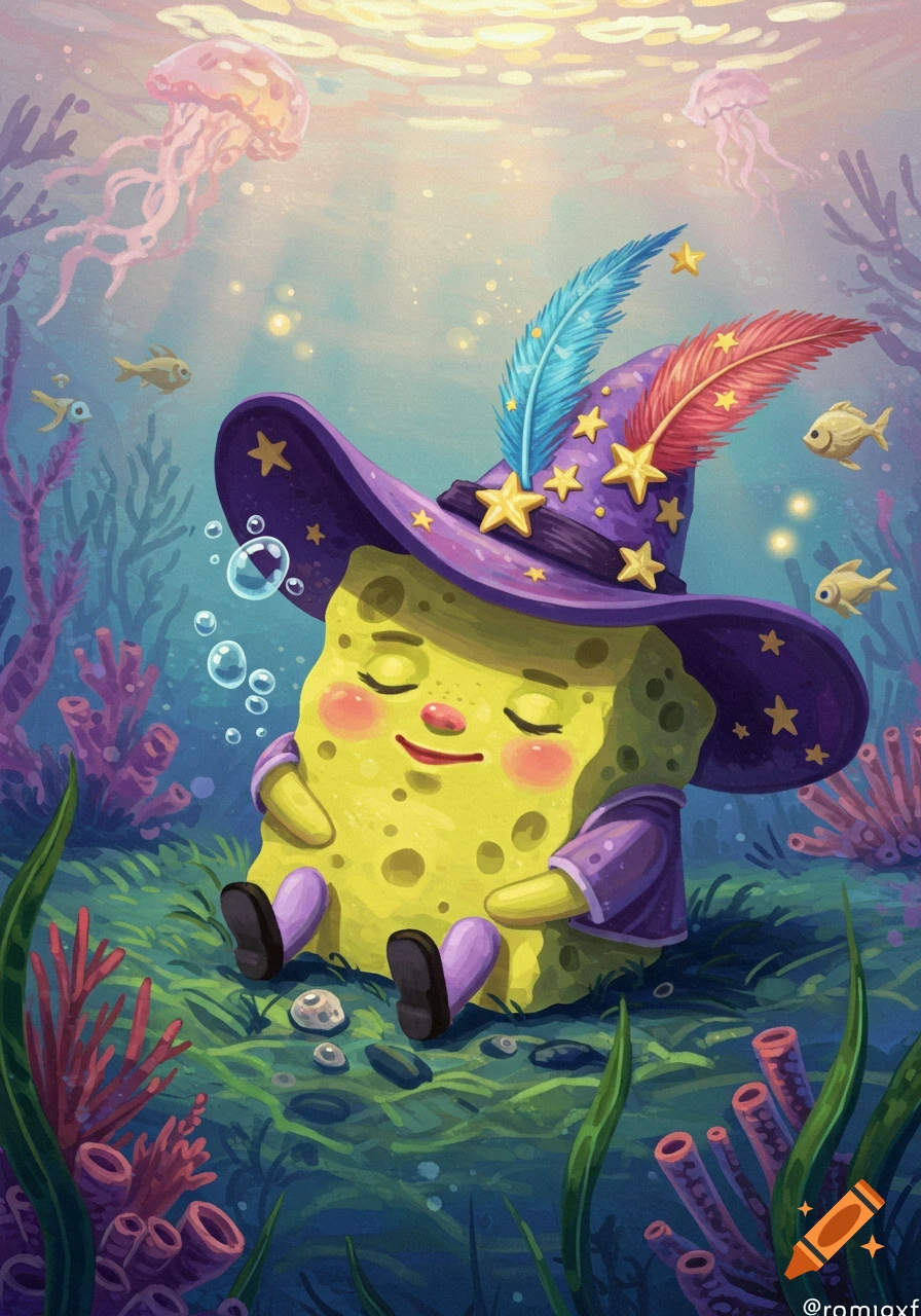 Spongebob images created on Craiyon