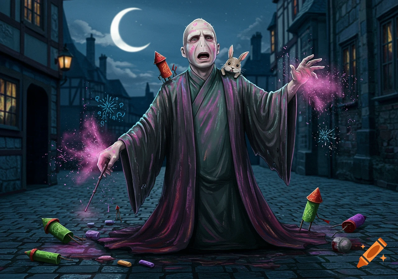 Magic images created on Craiyon