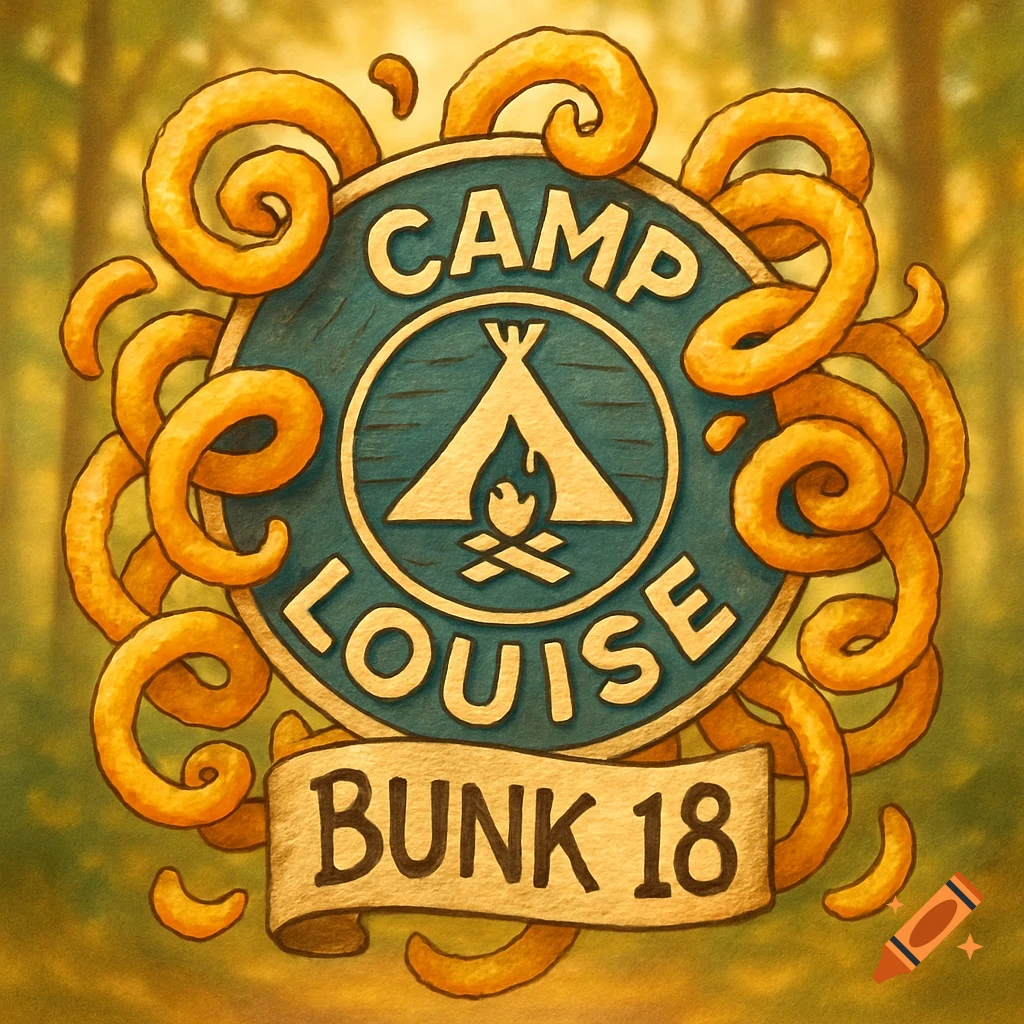 Illustration logo for 'Little Land of Fun' theme park, featuring a ...