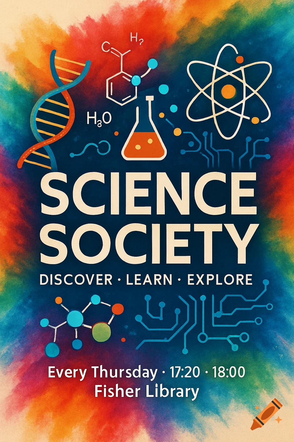 A colorful illustration of diverse students and a robot participating ...