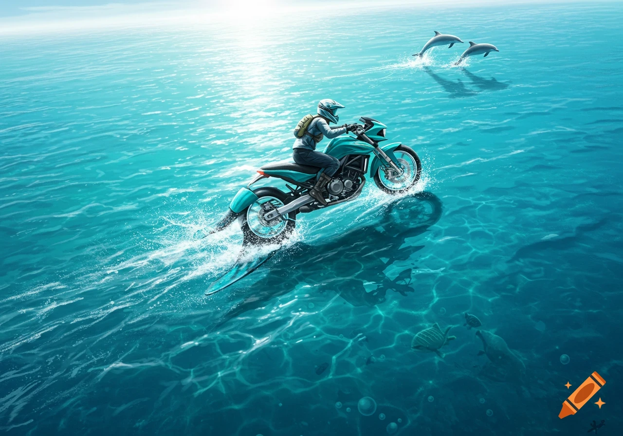 Motorcross created on Craiyon