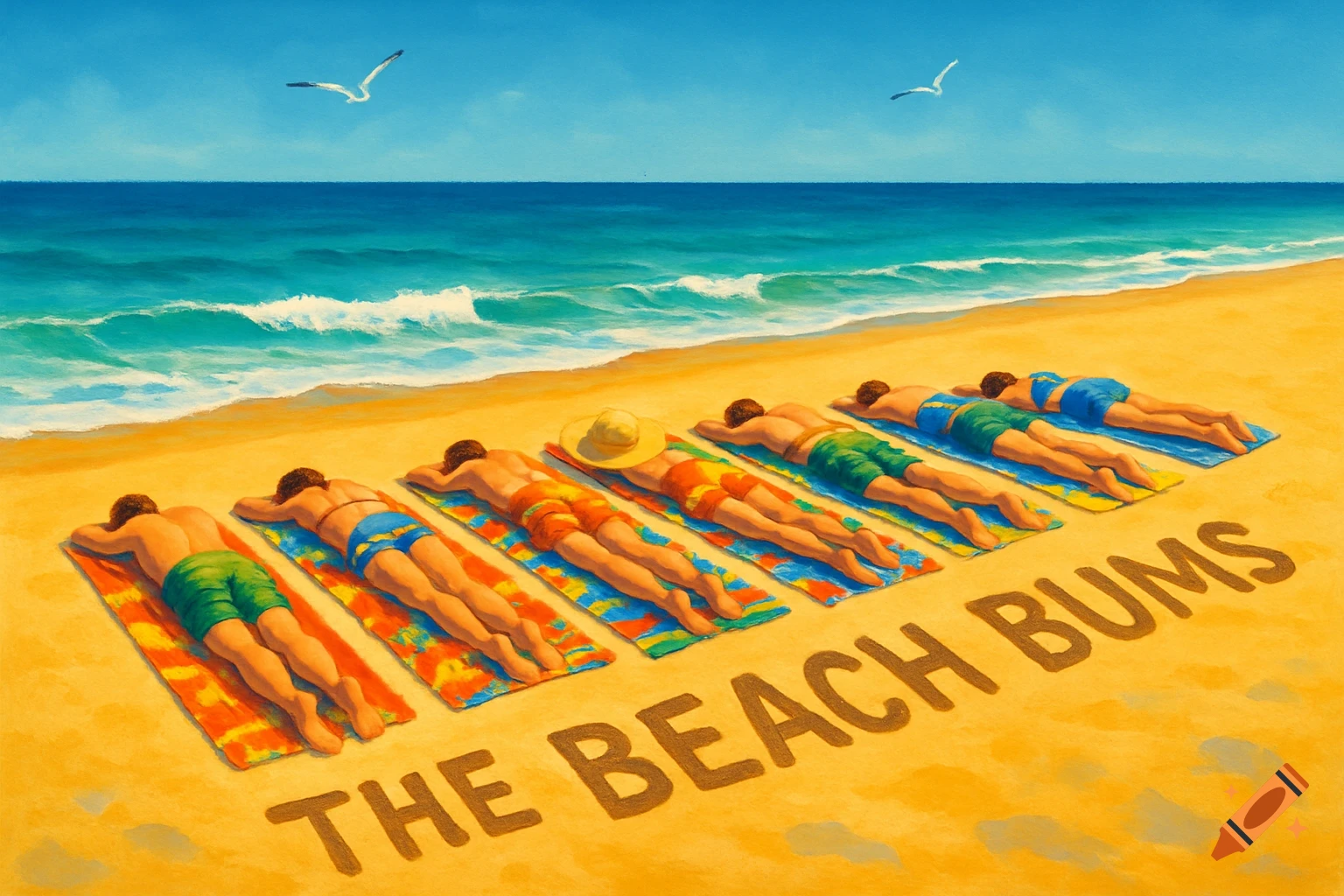 Summer images created on Craiyon