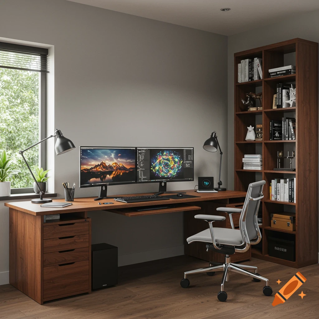 Gaming Setup created on Craiyon