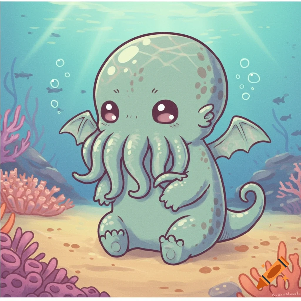 Cut+squid+noodledrawing created on Craiyon