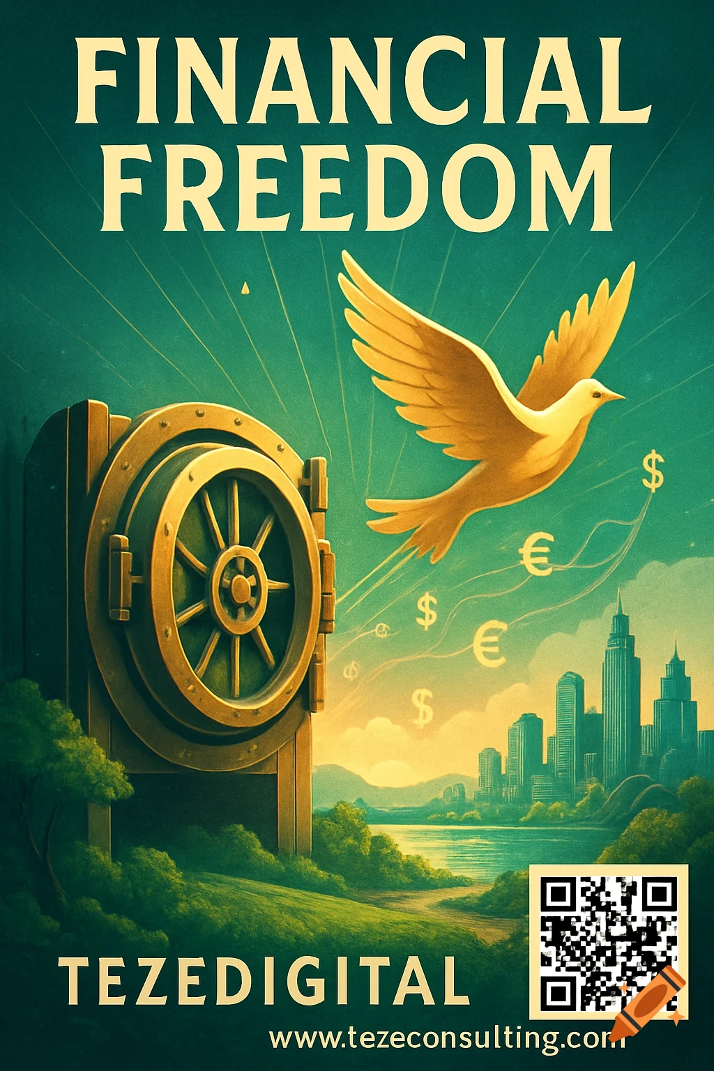 A comparison infographic titled "A Foundational Schism" between DeFi ...