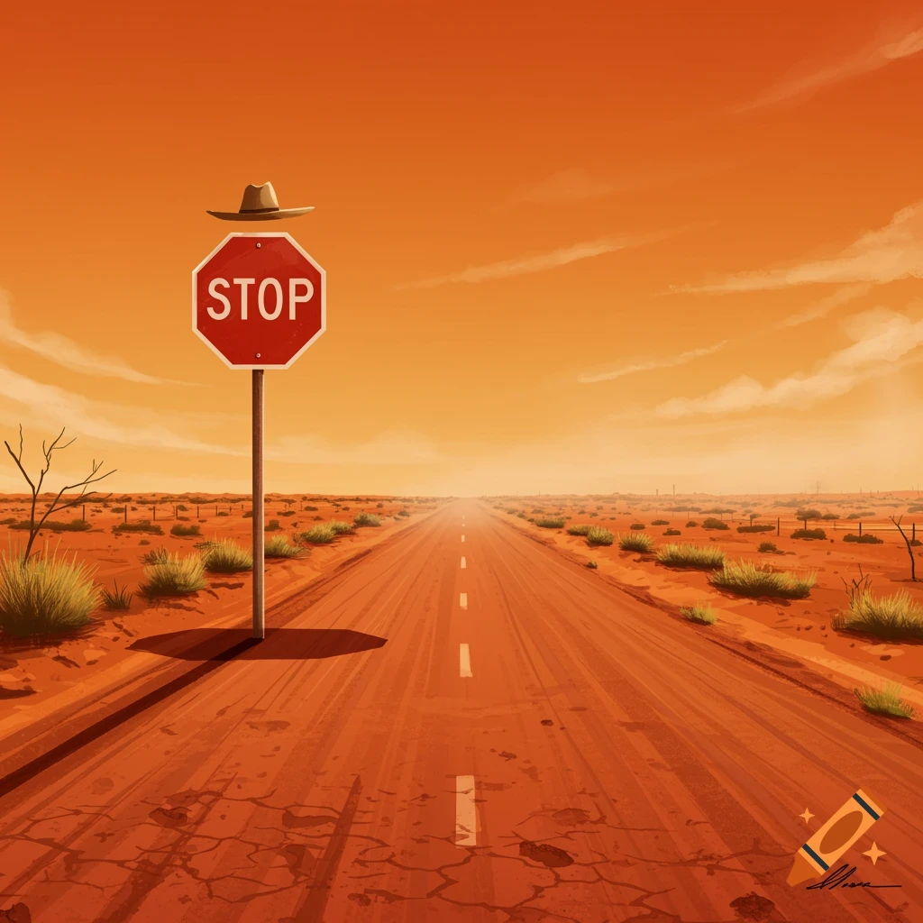 Road Sign created on Craiyon