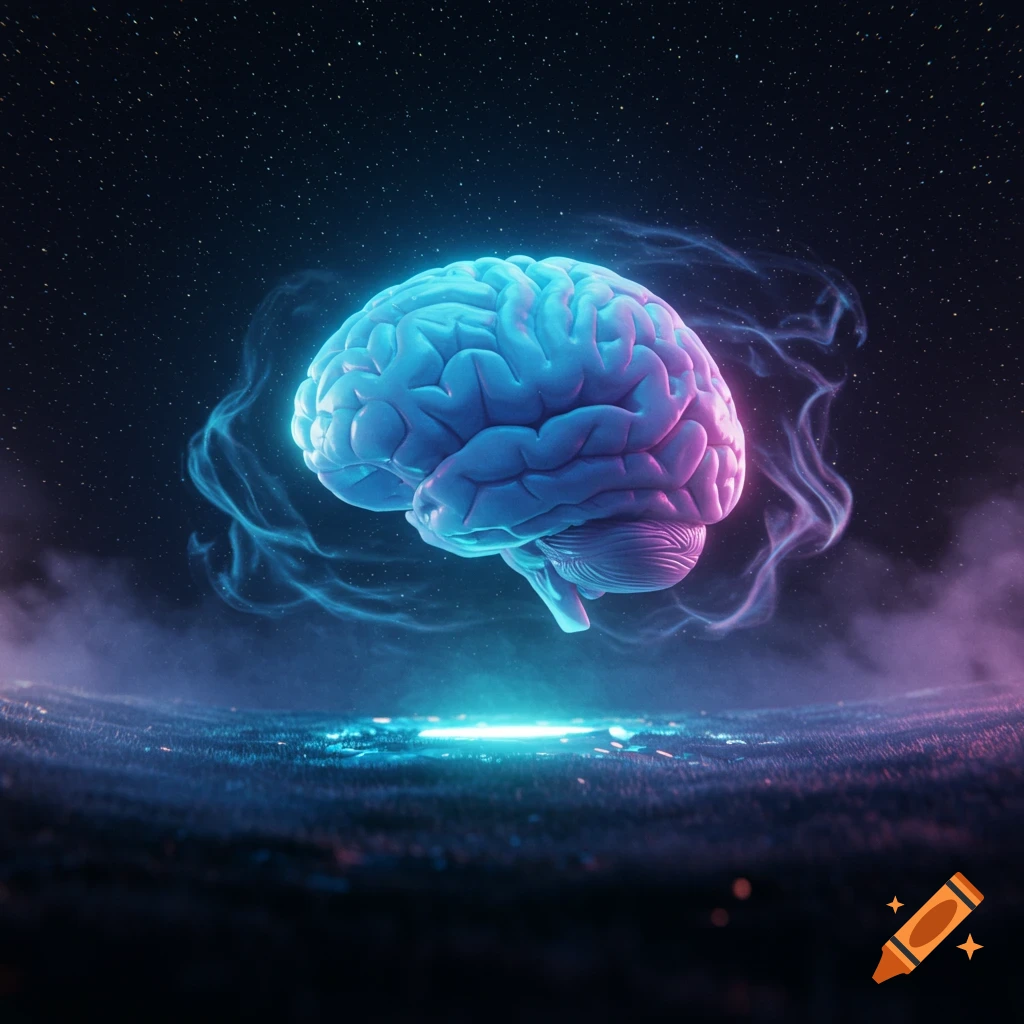 Detailed brain diagram labeling prefrontal cortex, amygdala ...