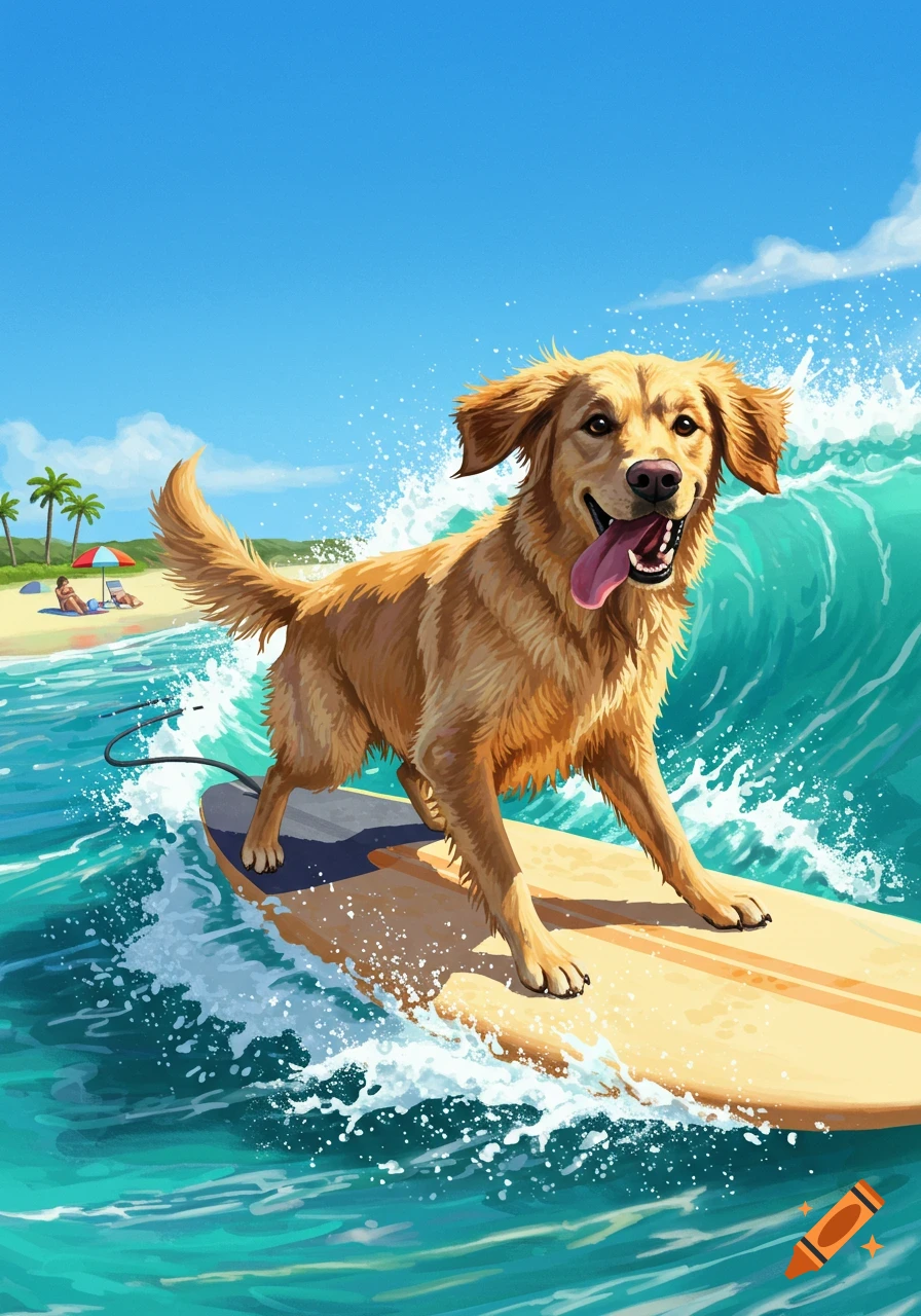 A happy French Bulldog with a shiny blue and green mermaid tail sits on ...