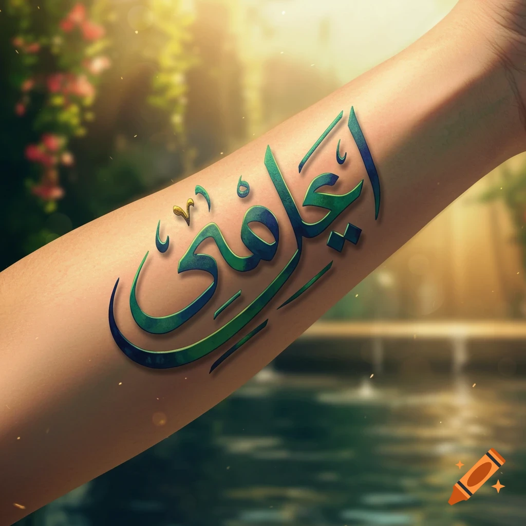 Calligraphy images created on Craiyon