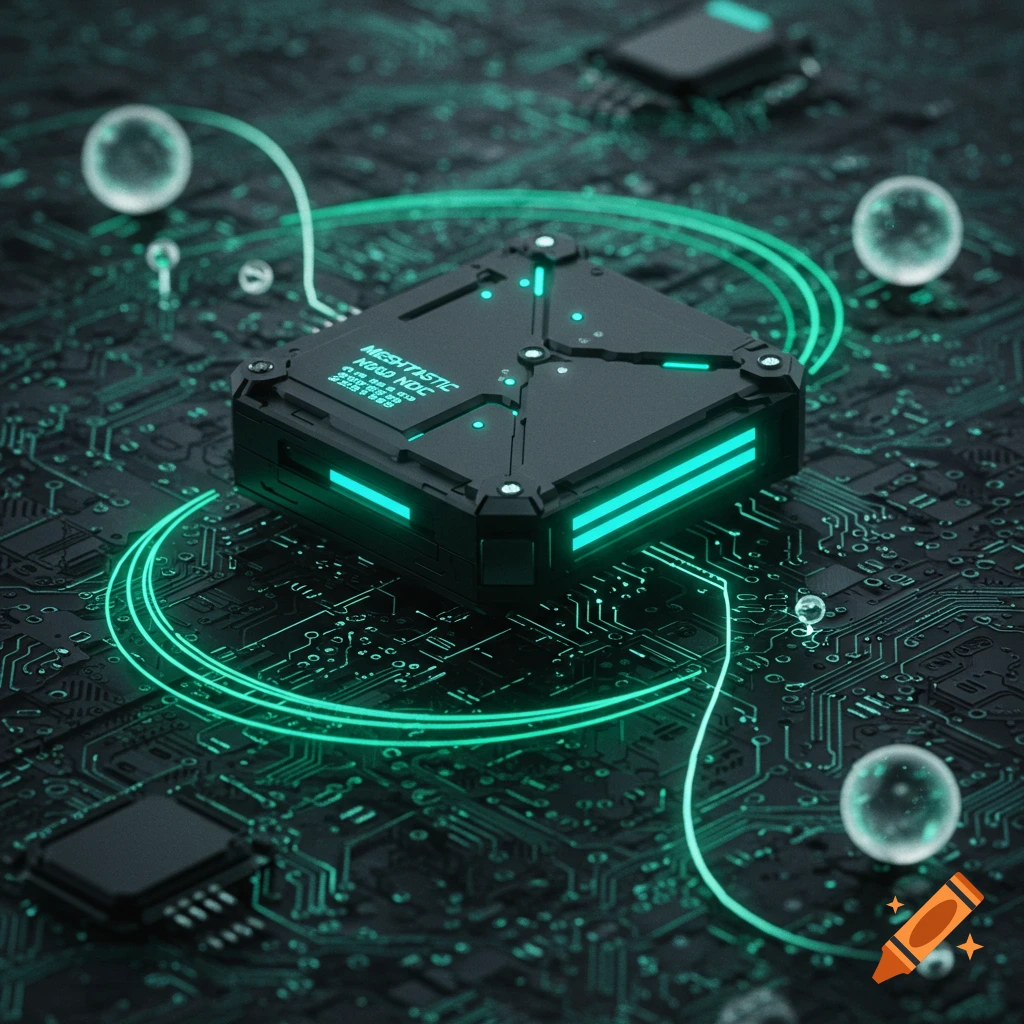 A futuristic, metallic 10 Bar Lift System with blue glowing accents ...