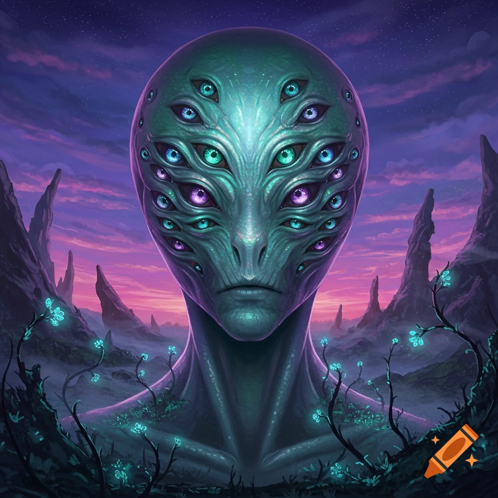 Ai+sexy+alien created on Craiyon