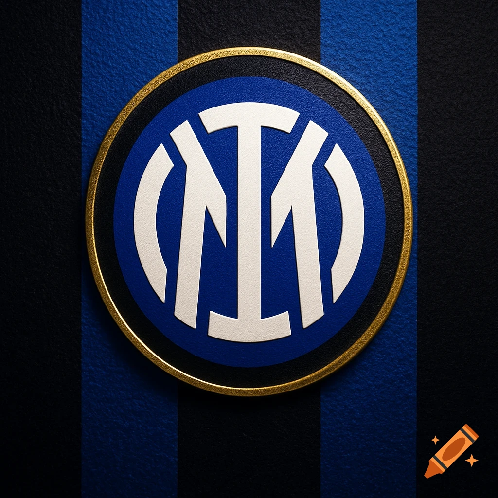 A navy blue and white football club logo featuring a crown atop a ...