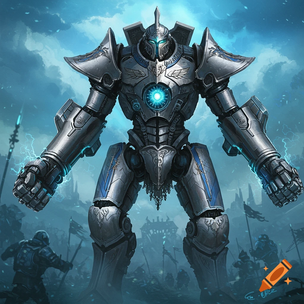 Giant Robot created on Craiyon