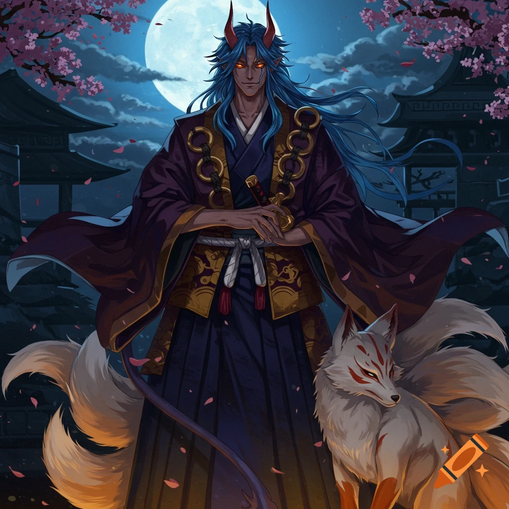 Japanese Folklore images created on Craiyon