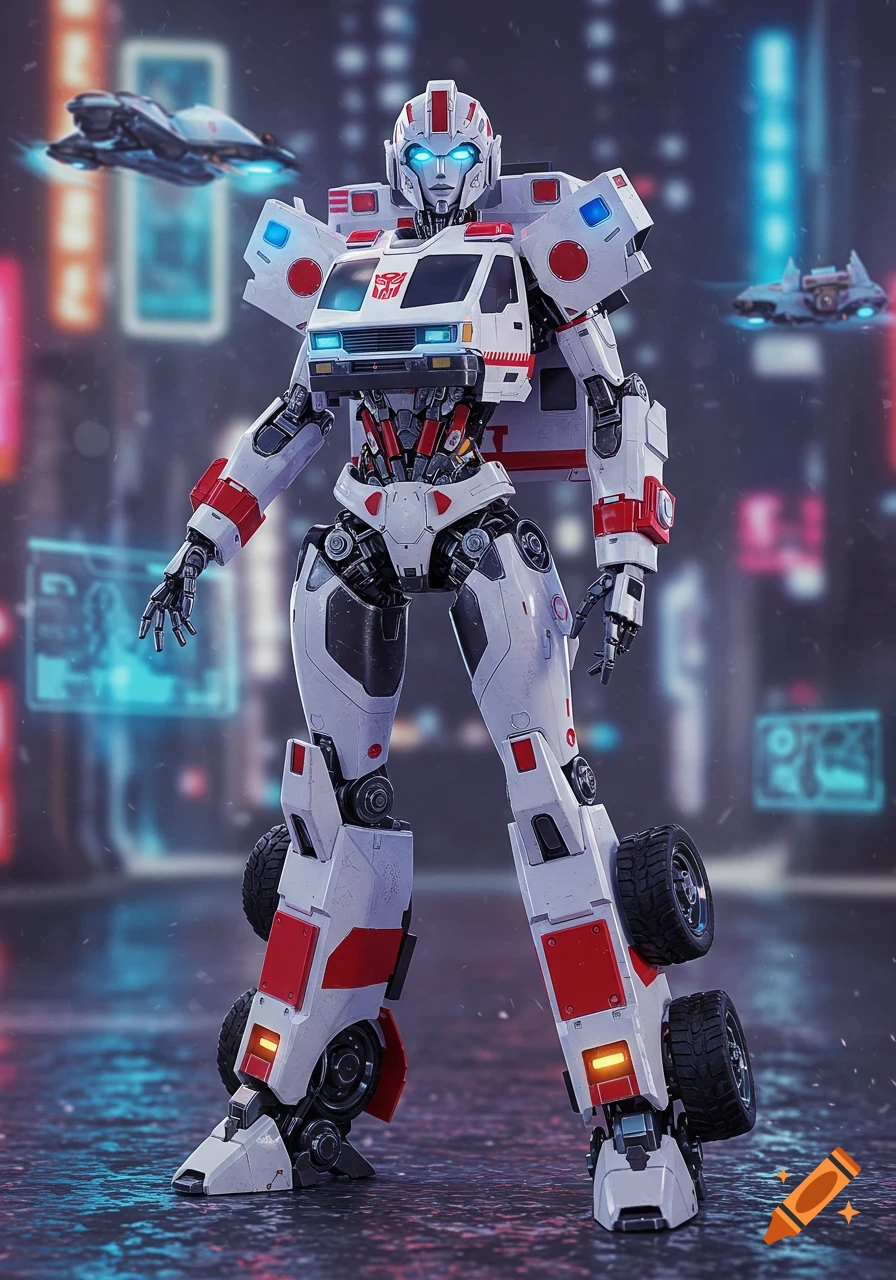 Bido+transformers created on Craiyon