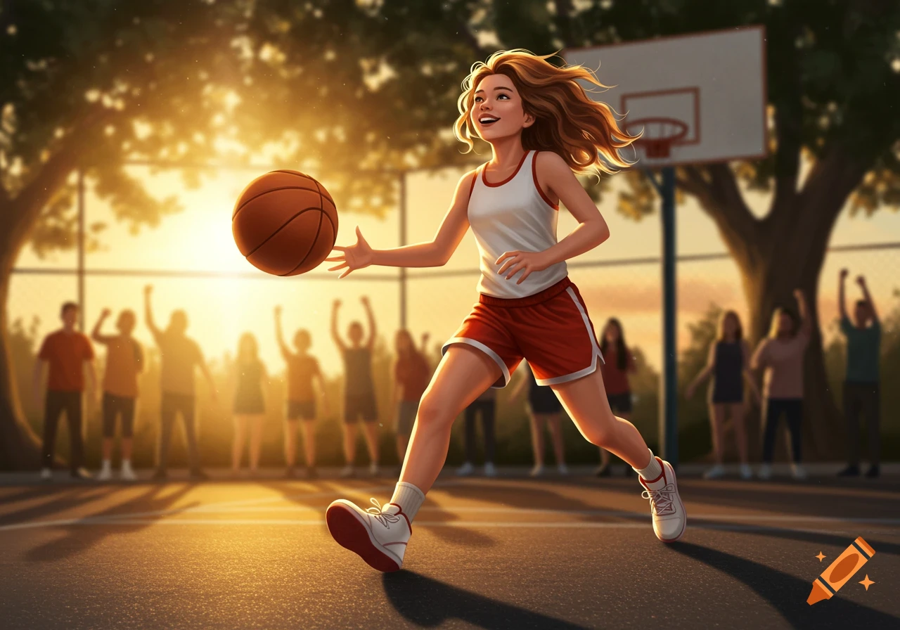 An illustration of a man drinking soda and eating watermelon and a ...