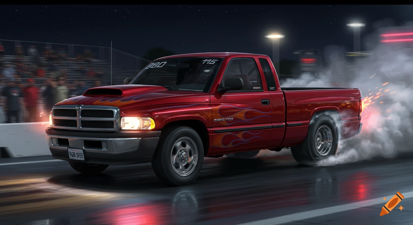 Racing images created on Craiyon