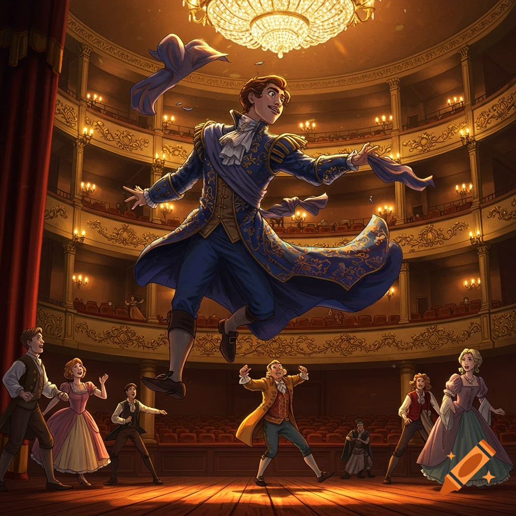 Two men, one Black in a top hat and blue coat, one white with red hair ...