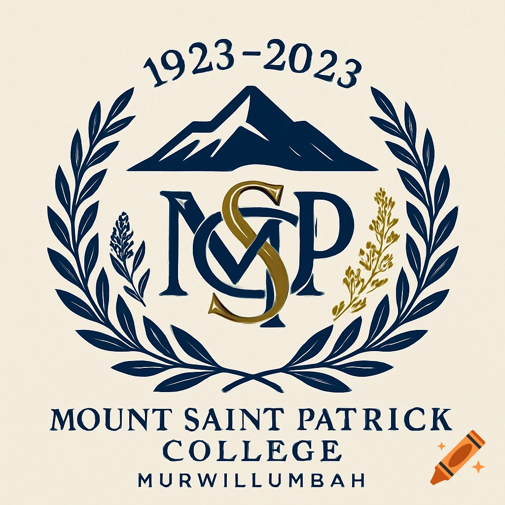 A centenary logo for Mount Saint Patrick College Murwillumbah ...