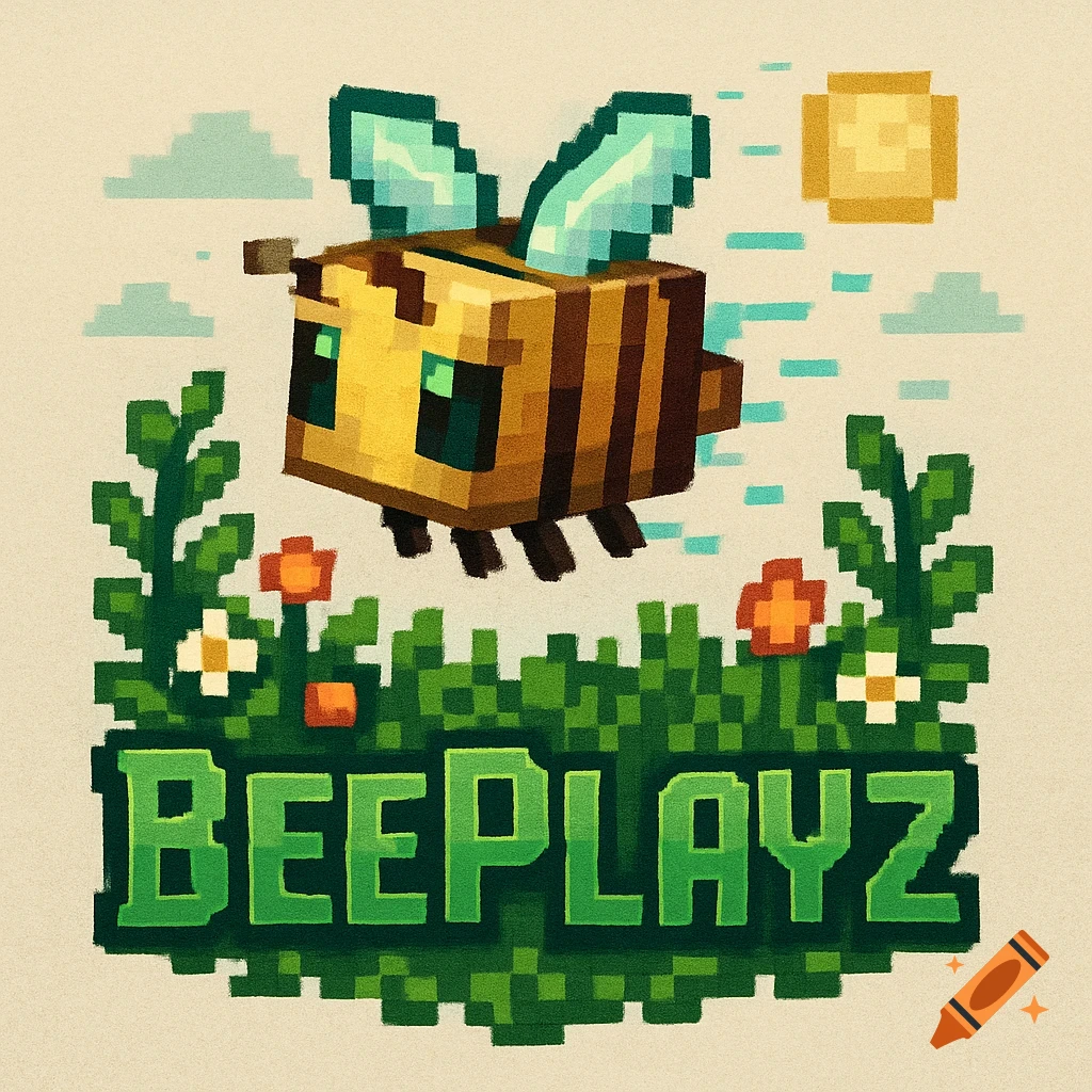 A Minecraft-style logo featuring a padlock with a globe inside, flanked ...