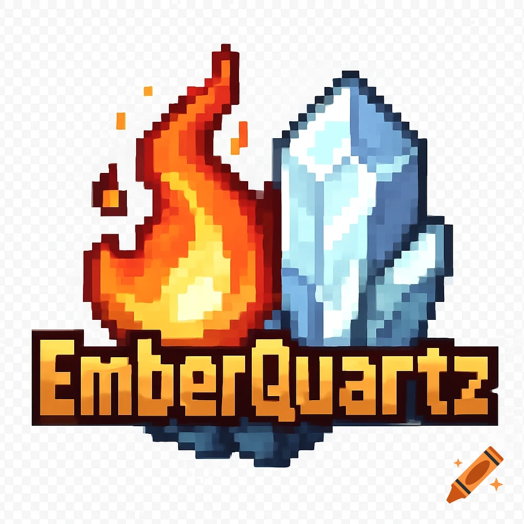 Pixel Art Science Logo created on Craiyon